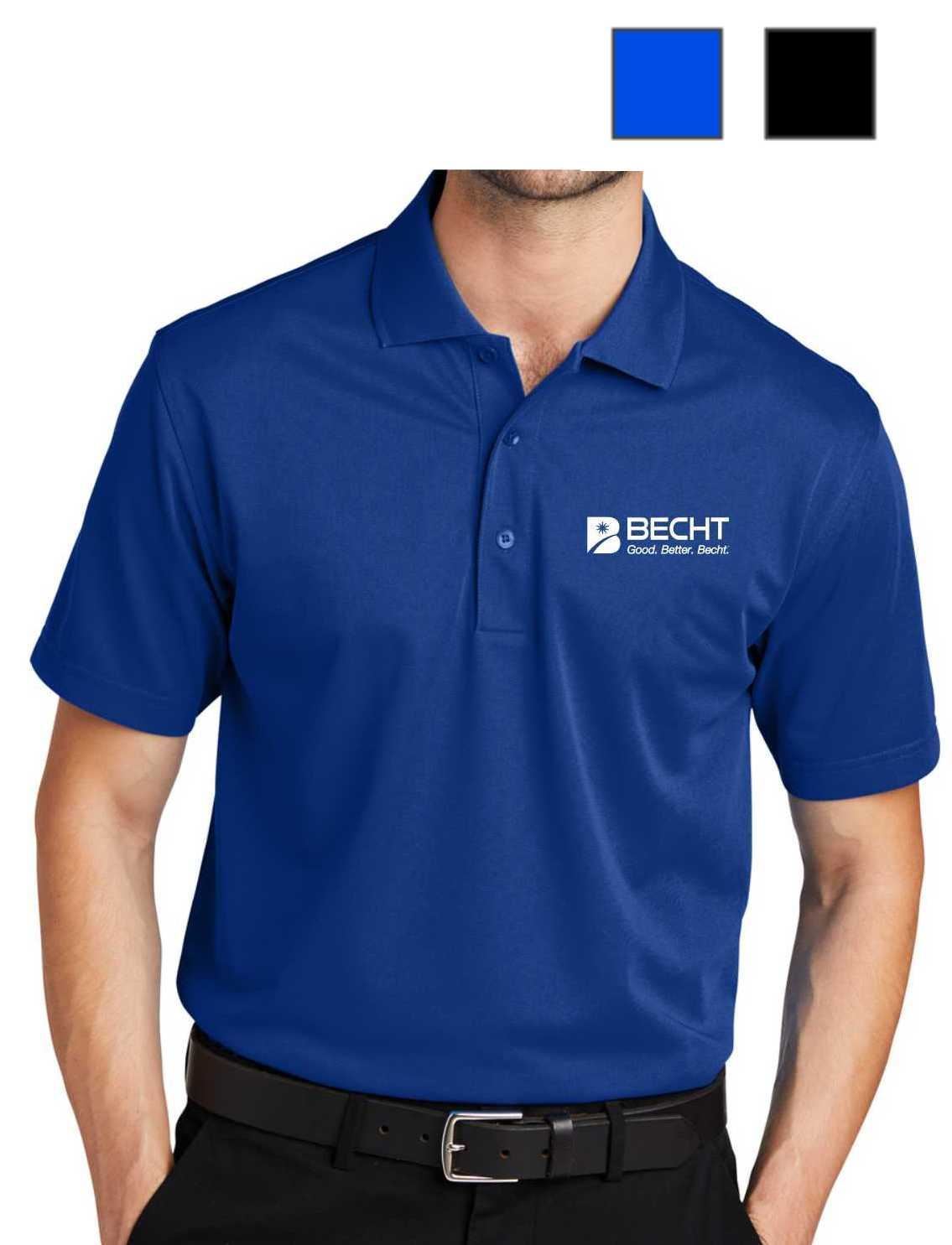 BECHT. Port Authority® Tech Pique Polo