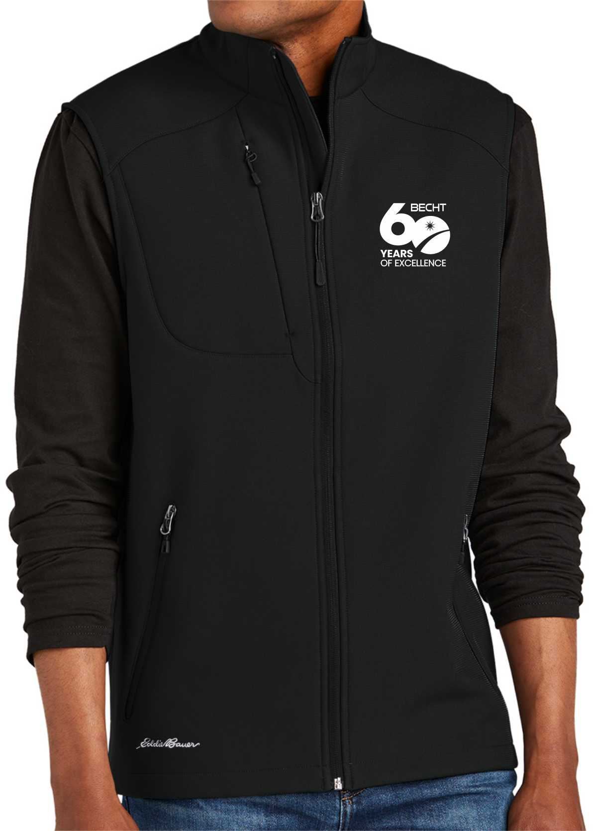 BECHT. Eddie Bauer® Stretch Soft Shell Vest - Special 60th Edition
