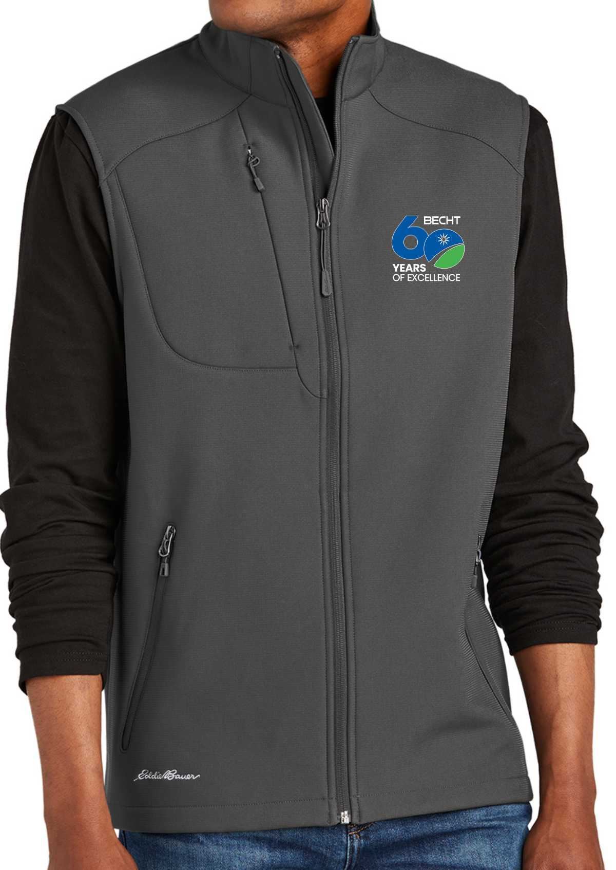 BECHT. Eddie Bauer® Stretch Soft Shell Vest - Special 60th Edition